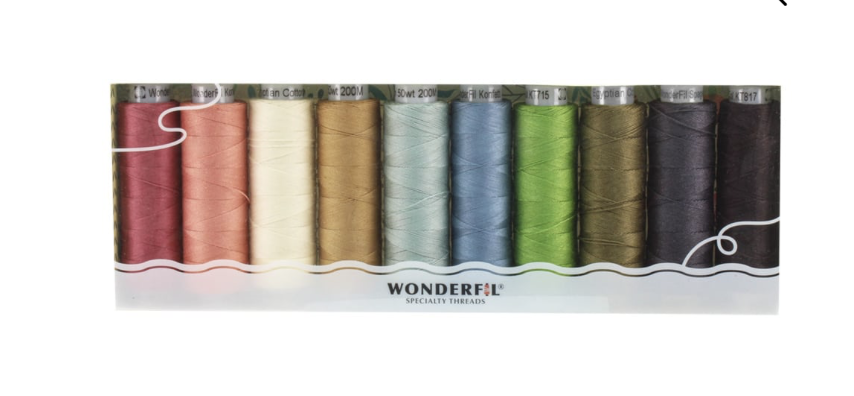 WonderFil Specialty Threads - Bird Watcher Block of the Month